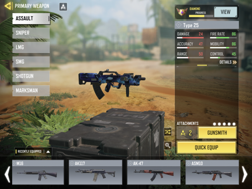 Create a codm seaosn 8 year 3 2022 Tier List - TierMaker