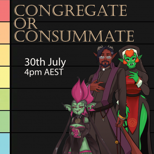 Congregate or Consummate Tier List (Community Rankings) - TierMaker