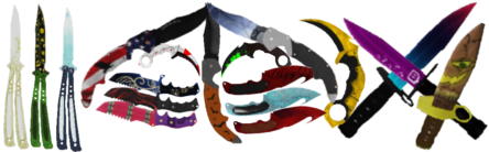 Create a Counter Blox Knife Skins Tier List - TierMaker