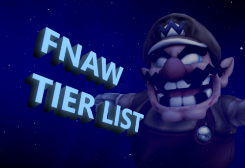 Create a FNAW Character Designs Tier List - TierMaker