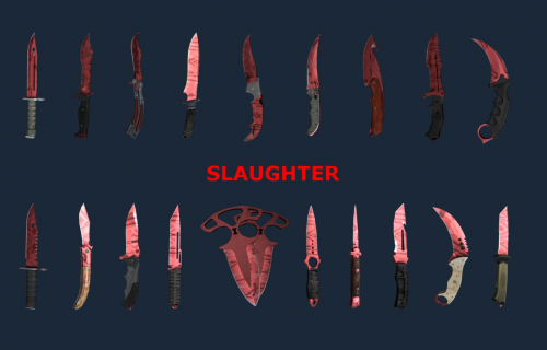 Create a CSGO KNIVES SLAUGHTER SKINS Tier List - TierMaker