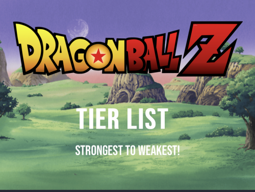 Create a DBZ Template Tier List - TierMaker