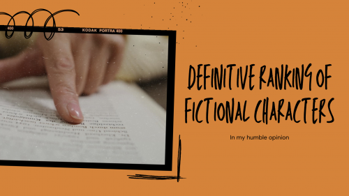 Definitive Ranking of Fictional Characters Tier List (Community ...