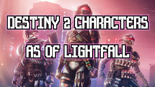 Destiny 2 Characters (Lightfall) Tier List (Community Rankings) - TierMaker