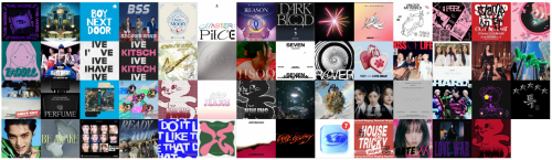 Create a digital kpop album covers Tier List - TierMaker