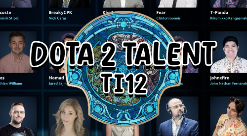 Create a Dota 2 TI12 English Talent Tier List - TierMaker