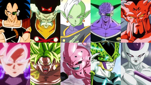 dragon ball villains/antagonist Tier List (Community Rankings) - TierMaker