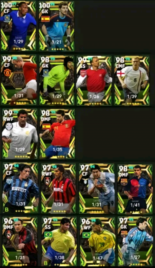 Create a Efootball free epics Tier List - TierMaker