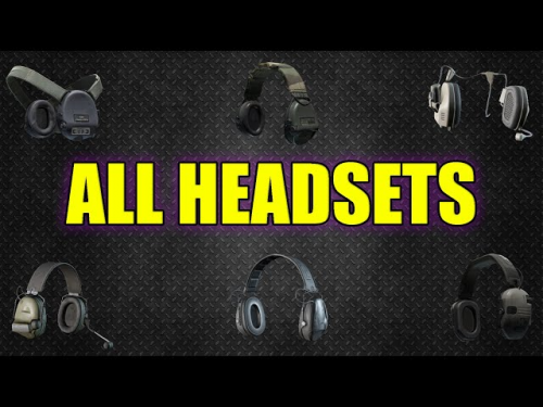 Create a EFT HEADSET TIER LIST Tier List - TierMaker