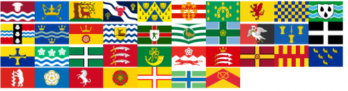 English County Flags Tier List (Community Rankings) - TierMaker