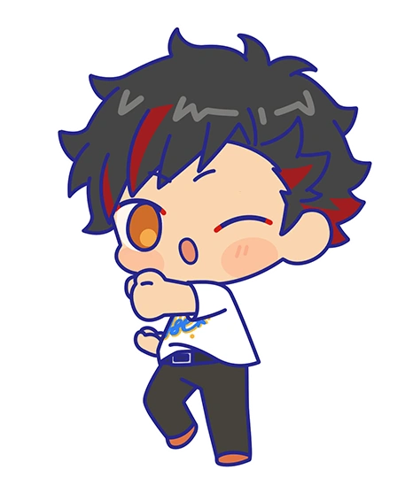 Chibi Student Boy