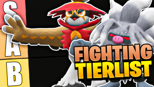 Create a Every Fighting Type Pokemon Scarlet and Violet Tier List ...