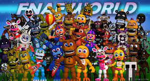 Create a Every FNAF World character! Tier List - TierMaker