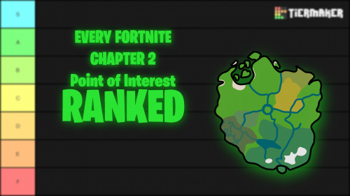 Every Fortnite Chapter 2 Point of Interest RANKED Tier List (Community ...