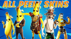 Create a Every Fortnite Peely Skin and Styles Tier List - TierMaker