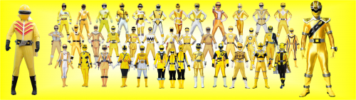 Create a All Sentai Yellow Tier List - TierMaker