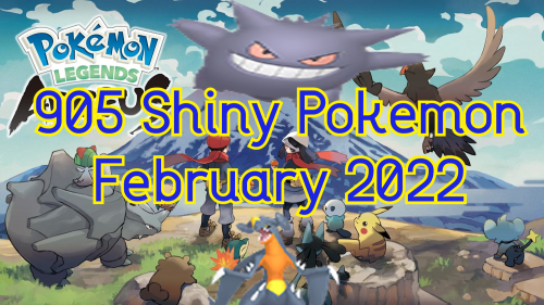 Every Shiny Pokemon [Gen 8] 2022 (Includes Legends Arceus) Tier List ...