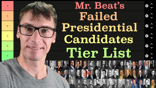 Create a Failed U.S. Presidential Candidates Tier List - TierMaker
