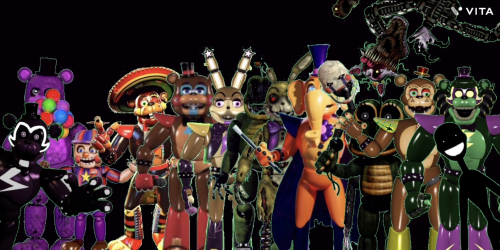 Create a Fan made fnaf characters ranks 2 Tier List - TierMaker