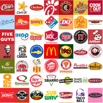 Create a Fast Food Midwest and Western US Tier List - TierMaker