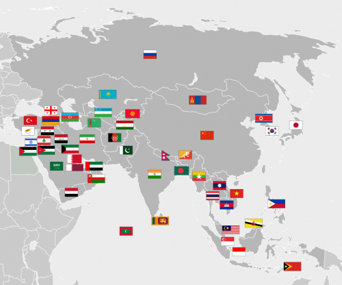 Flags of Asia Tier List (Community Rankings) - TierMaker