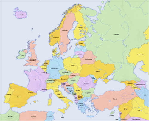 Flags of countries on the continent of Europe Tier List (Community ...