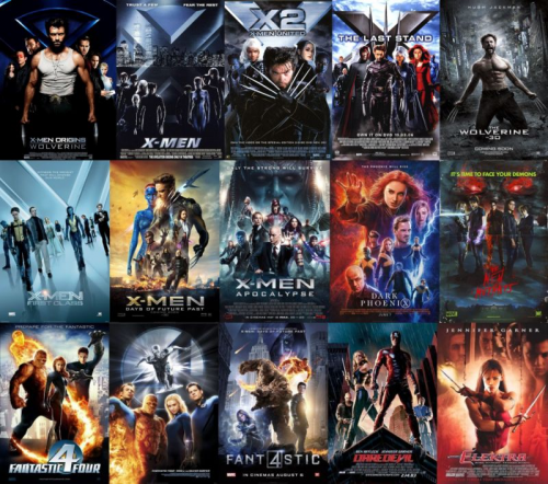 Create a Fox Marvel Movie Ranked Tier List - TierMaker