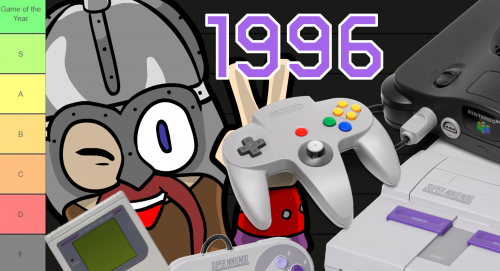 Create a Games published by Nintendo - 1996 North American Tier List ...