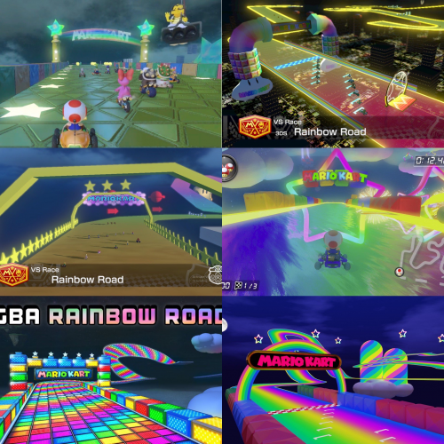 Create a GBA Rainbow Road Custom Tracks in MK* Tier List - TierMaker