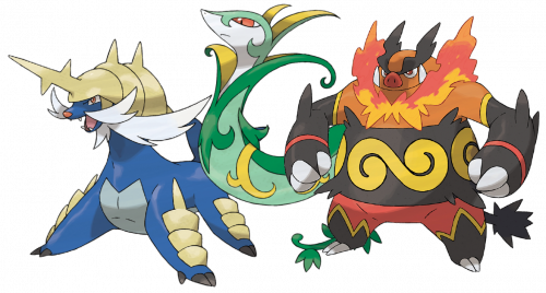 Mega Unova Starters