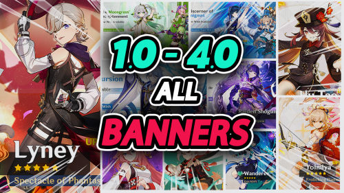 Genshin Impact Banners Version 1.0 - 4.0 Tier List (Community Rankings ...