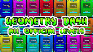 Geometry Dash Levels Tier List (Community Rankings) - TierMaker