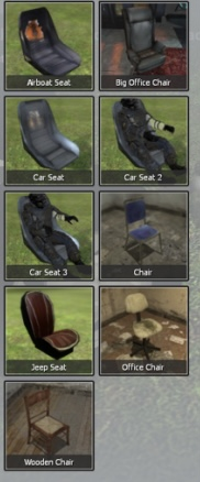 Create a Gmod Chairs Tierlist Tier List - TierMaker