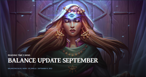 Create a Gods Unchained - Balance Update (Sep 2022) - PTR Tier List ...