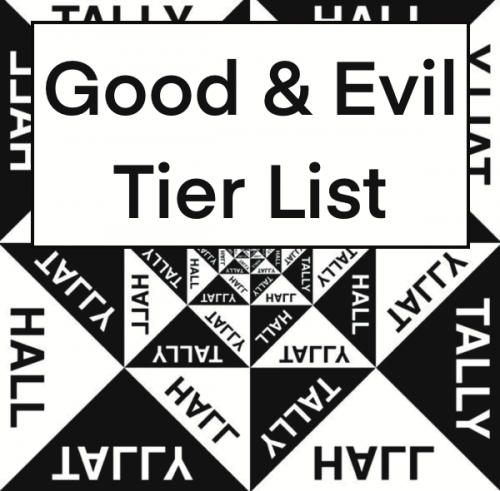 Create a Good & Evil Song Tier List - TierMaker