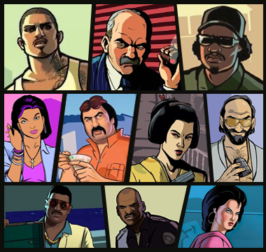 Create a Grand Theft Auto 3D Universe Characters Tier List - TierMaker
