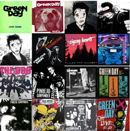 Create a Green Day + Side Project EPs Tier List - TierMaker