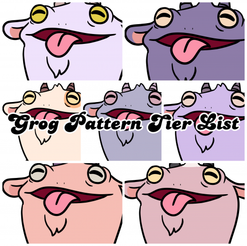 Create a Grog Pattern (High Guardian Spice) Tier List - TierMaker