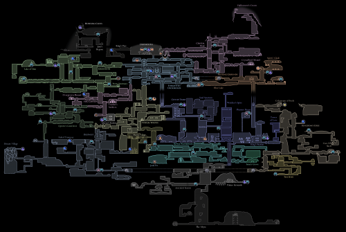 Create a Hollow Knight Hallownest map rooms Tier List - TierMaker