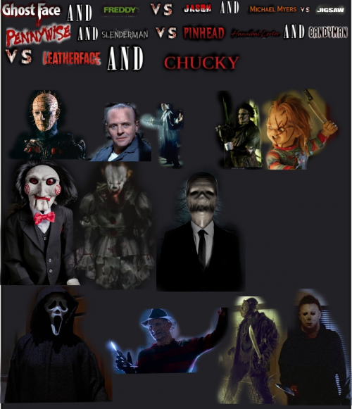 Create A Horror Characters Tier List Tiermaker