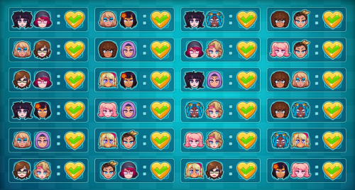 Create a HuniePop 2: Double Date Pairs Tier List - TierMaker