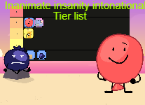 Create a Inanimate insanity invitational tierlist! Tier List - TierMaker