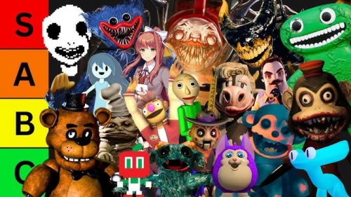Create A Indie Horror Video Games Tier List Tiermaker 