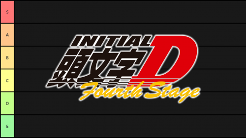 Create a Initial D 4th Stage Eurobeat Tierlist Tier List - TierMaker
