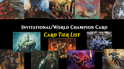 Magic the Gathering (MTG) Tier List Templates - TierMaker