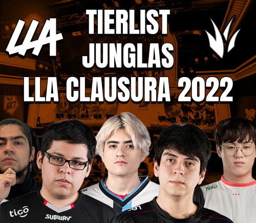 Create a JUNGLA LLA CLAUSURA 2022 (JG) Tier List - TierMaker
