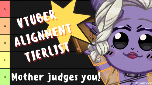 Kristelised's Vtuber Alignment list Tier List (Community Rankings ...