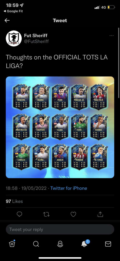 Create a LA LIGA TOTS TIER LIST Tier List - TierMaker