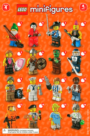 Create a lego cmf 4 Tier List - TierMaker