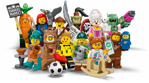 Create a Lego series 24 minifigures Tier List - TierMaker